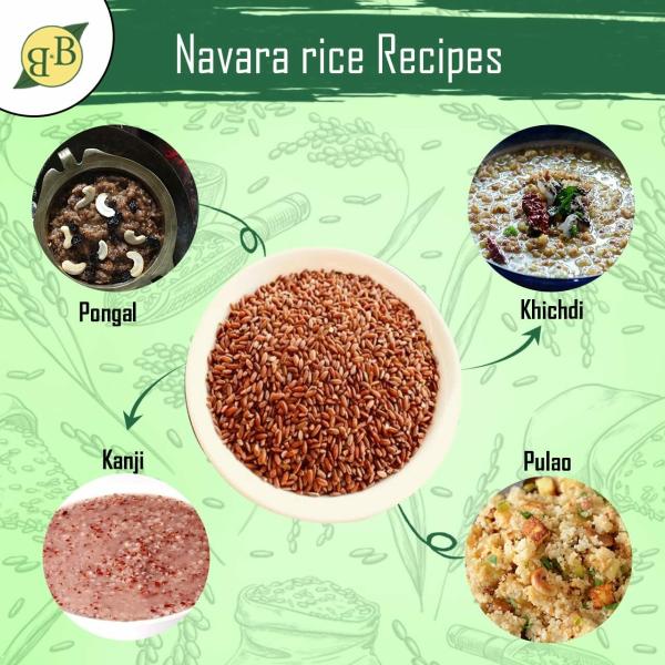 B&B Organics Navara Red Rice / Ayurvedic Herbal Rice / Traditional Red ...