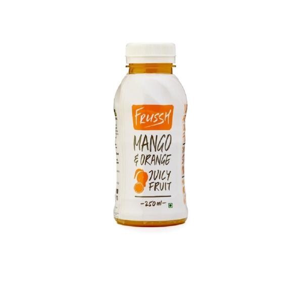 FRUSSH Orange Mango 250ml Fruit Juice (Pack of 8) - JioMart