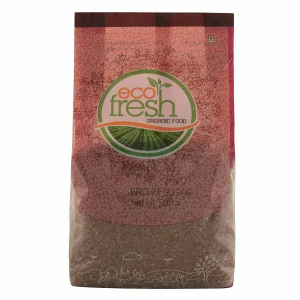 Ecofresh Organic Brown Sugar 500 GM - JioMart