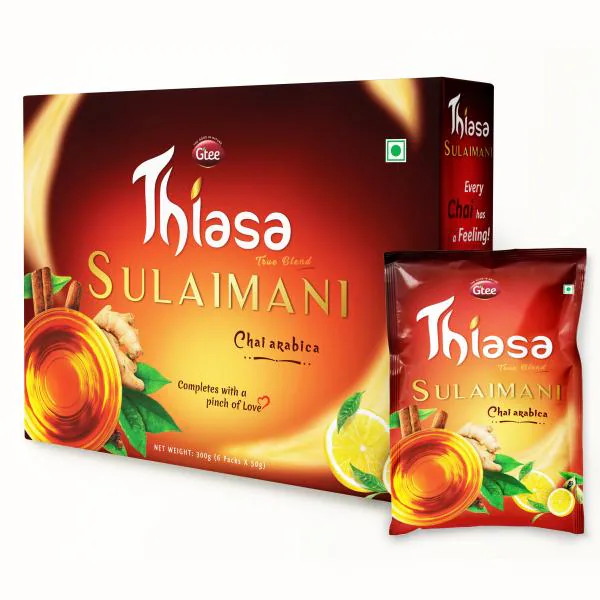 Thiasa Sulaimani Chai Arabica 300g | Aromatic blend of Black Tea, Lemon ...