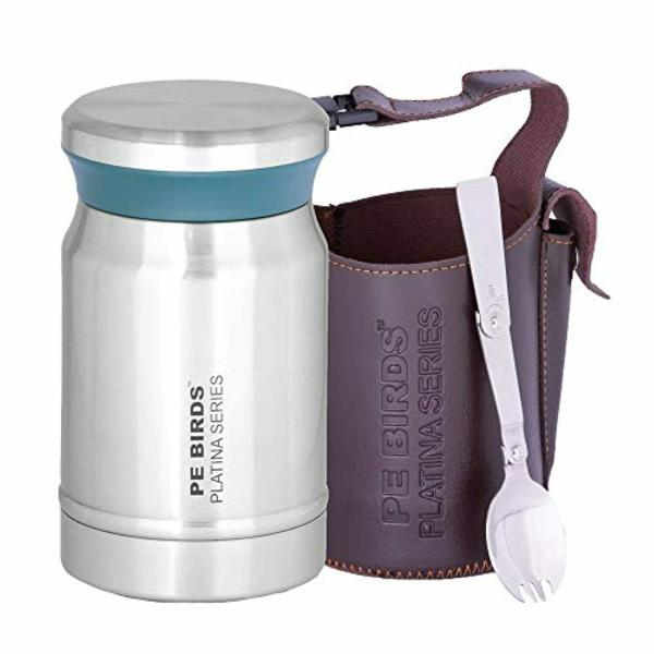 PE BIRDS Leak Proof Silver Stainless Steel Sambar Jar 550 ml - JioMart