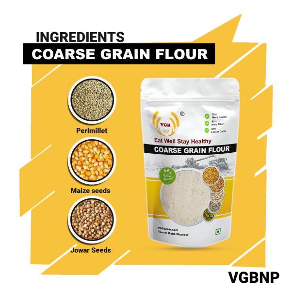 VGBNP 100% Natural & Original Coarse Multigrain Flour ( Mota Anaj 3 in ...