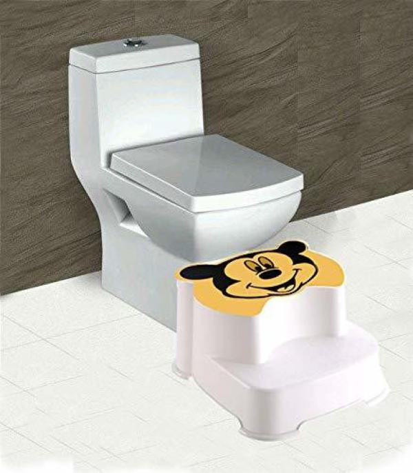 TechHark Posture Plastic Squat Potty Step Stool for Western Toilet ...