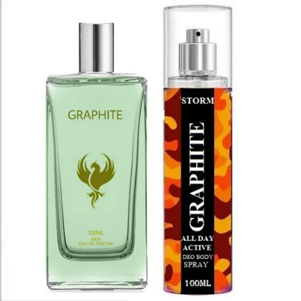GRAPHITE STORM DEO AND WILD SIDE PERFUME PACK OF 2 - JioMart