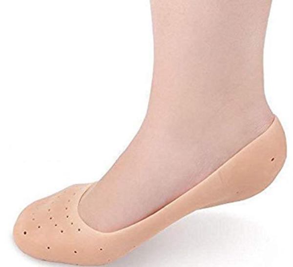YIQELU Silicone Full Length Silicone Foot Protector Moisturizing Socks ...