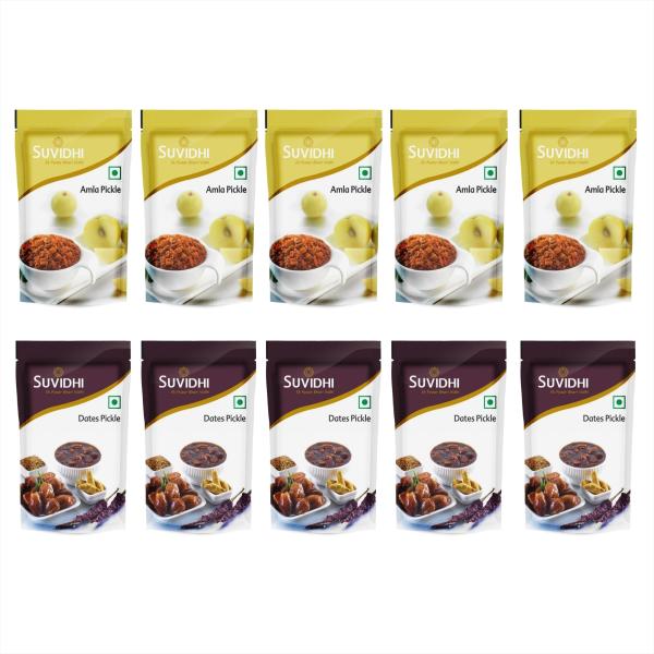 SUVIDHI Avla loncha 100gm pack of 5, Khajur Loncha 100g pack of 5 ...