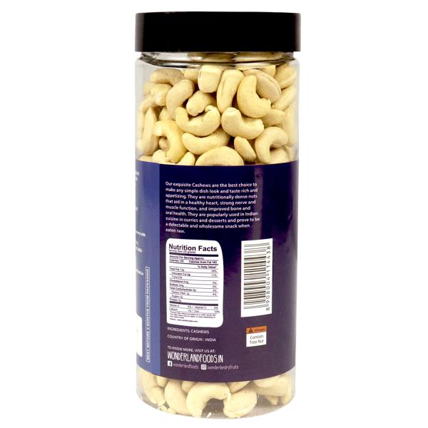 Wonderland Foods - Whole Raw Cashew (Kaju) W320-Grade 900g (450g X 2) - JioMart