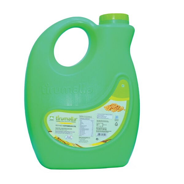 Tirumalla Refined Soyabean Oil 15 Liter Jar - JioMart