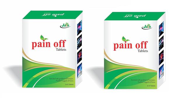 Jain Pain Off Tablets - 60 Tablets (Pack of 2) - JioMart