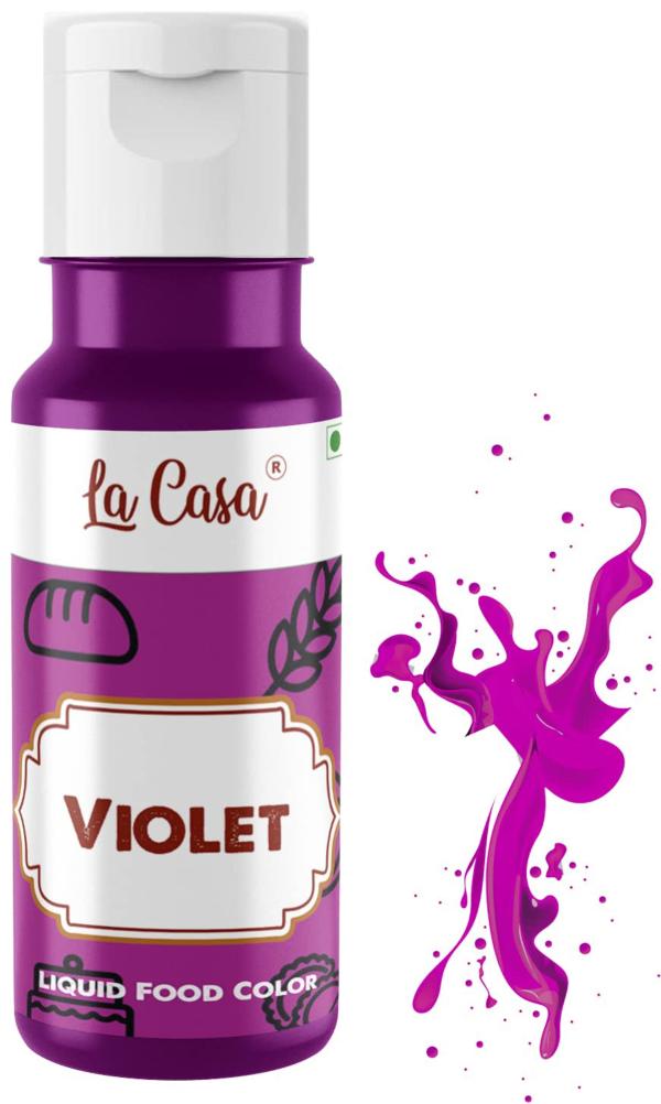 La Casa Liquid Food Color - Violet 40 Ml - JioMart