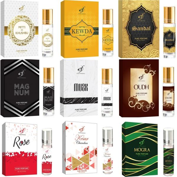 The Rupawat perfumery house Attar Kasturi Kewrha Sandal Magnum Musk ...