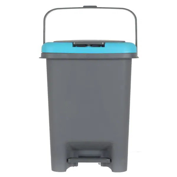 MIRANSHI ENTERPRISE 10 Liter Plastic Push And Pedal Dustbin With Lid ...