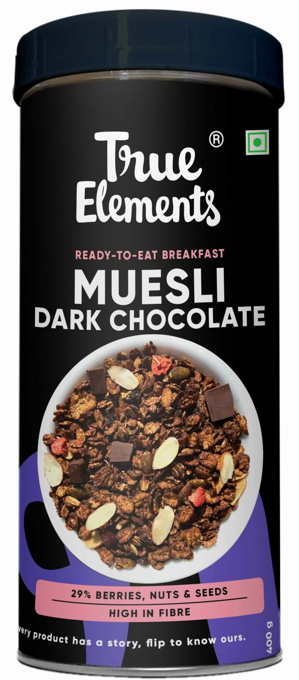 True Elements Chocolate Muesli 400gm - JioMart