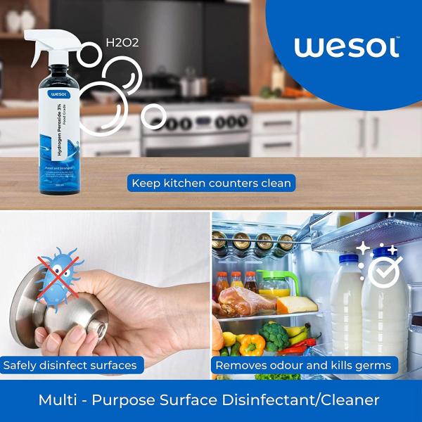 Wesol Hydrogen Peroxide 500 ML Pack - JioMart