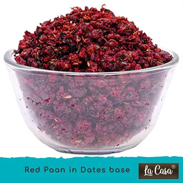La Casa Homemade Red Paan Mukhwas With Dates 350 Gm (Pack Of 3) - JioMart