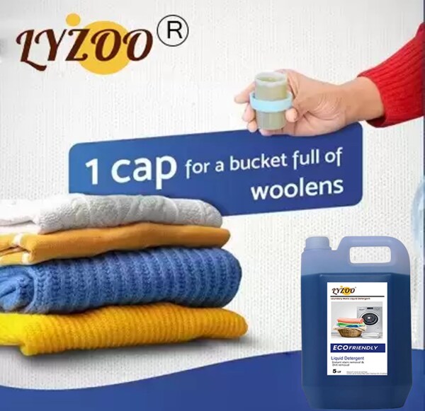Lyzoo Removes Stains, Whites and Brightens Liquid Detergent 5L And 1 Lt ...