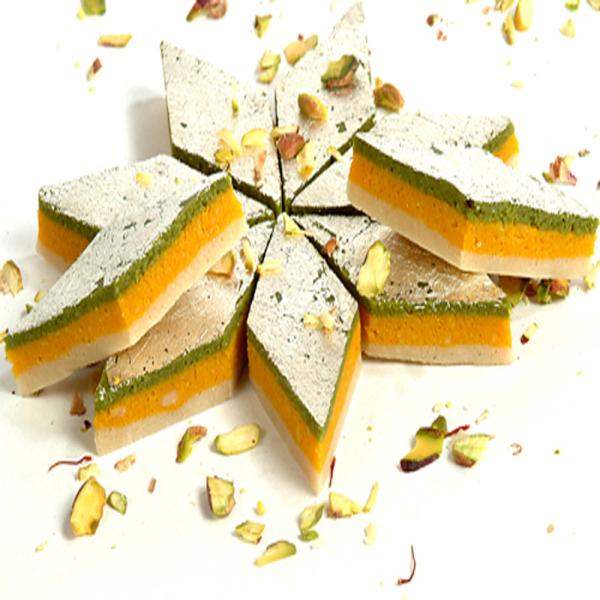 Jaiccha Ghasitaram Sweets-Tirangi Katli (800 gms) - JioMart