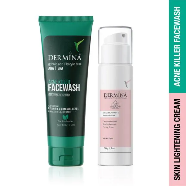 DERMINA Vitamin C Skin Lightening & Brightening Cream All Skin Types ...