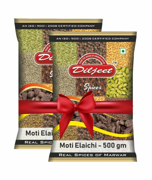 DILJEET SPICES Black Cardamom Moti Badi Kali Elaichi (1 kg) - JioMart