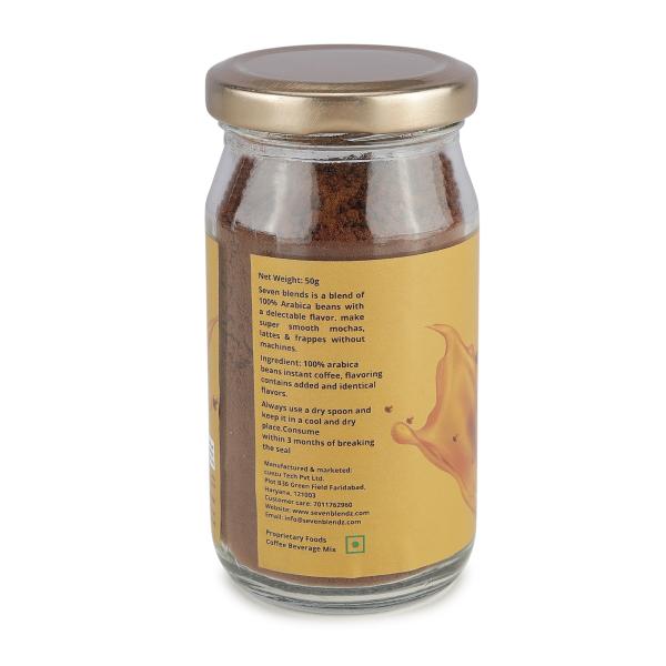 Seven Blendz Original instant Coffee 50gm | Premium Arabica Instant ...