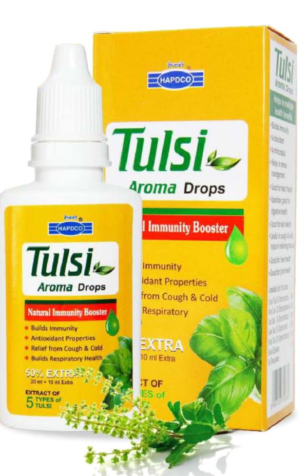 HAPDCO Tulsi Aroma Drops-Natural Immunity Booster - JioMart