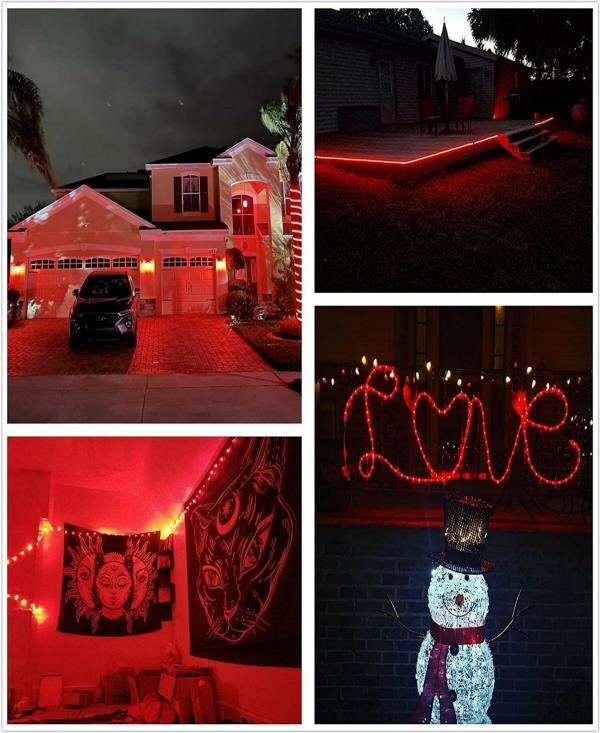 Astern Red Rice Lights 600 LED/5m - JioMart