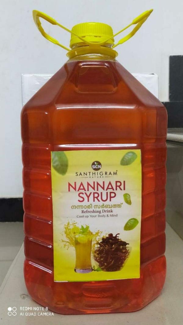 Santhigram Nannari /Indian Sarsaparilla /Anantamool /Ananta 5 Liter ...