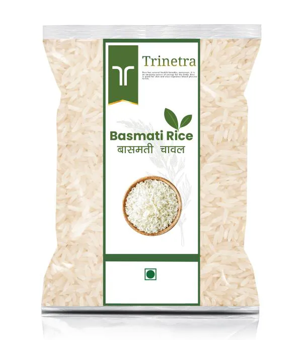 Trinetra Best Quality Basmati Rice -3Kg (Packing) Basmati Chawal (3000 ...