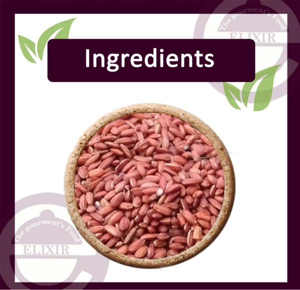 Natural Poongar Red Rice | Anti Oxidant| Low Glycemic Index| Diabetic ...