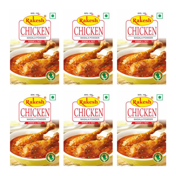 Rakesh Chicken Masala 50g Combo Packs, Tasty & Special Chicken Masala ...