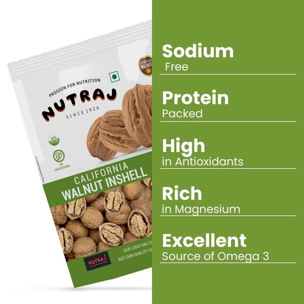Nutraj Signature Jumbo California Walnuts in Shell 1 kg - JioMart