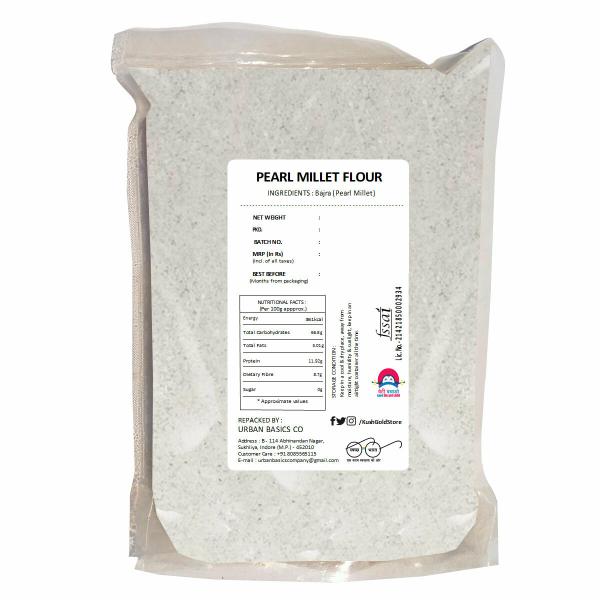 Kush Gold Combo Pack of Jowar Atta & Bajra Atta / Sorghum Flour & Pearl ...