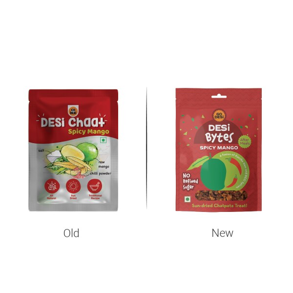 Go Desi Spicy Mango Candy, Desi Bytes, Dehydrated fruit, Fruit Snacks ...