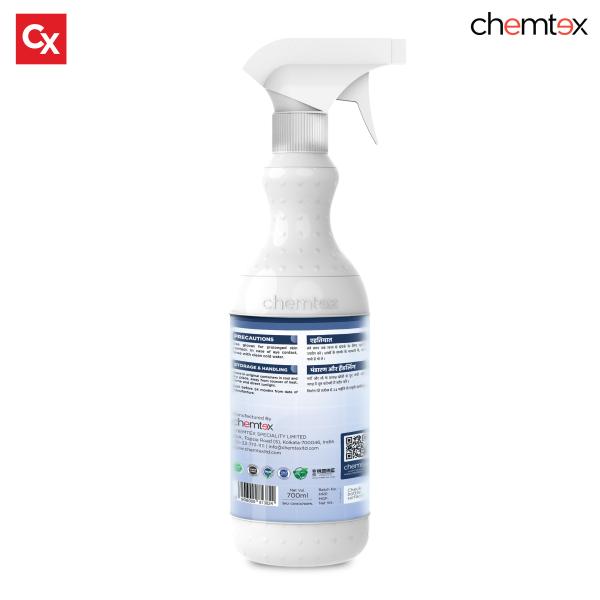 Chemtex CX-1 Super Bathroom Cleaner Liquid and Disinfectant 700ml (Pack ...