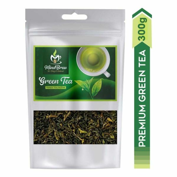 Mindbrew Green Tea| Long Leaf Green Tea| Green Tea 300 grams - JioMart