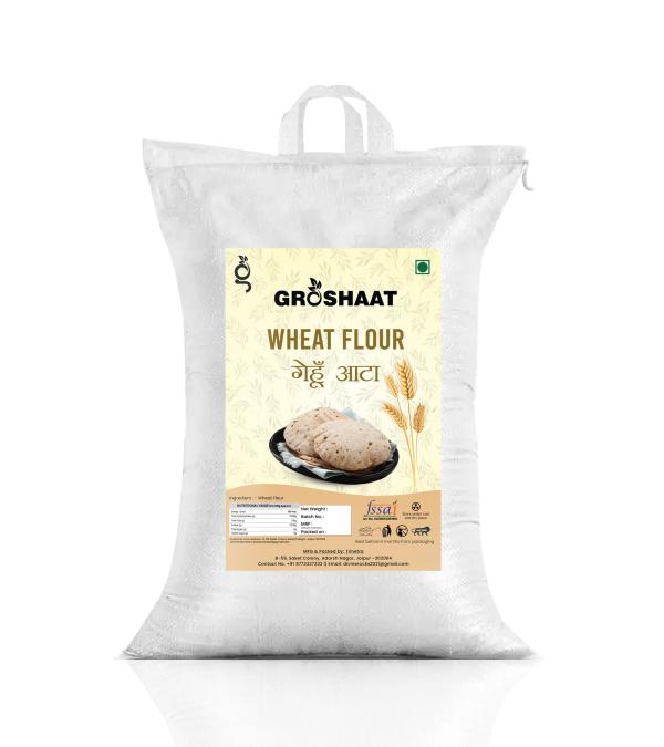 Groshaat Wheat Flour (Gehun Atta) 10Kg Packing - JioMart