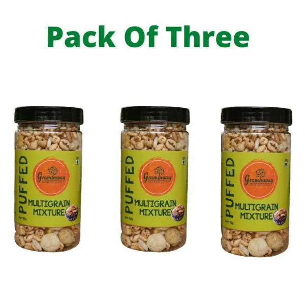 Puffed Multigrain Mixture Pack Of Three - JioMart