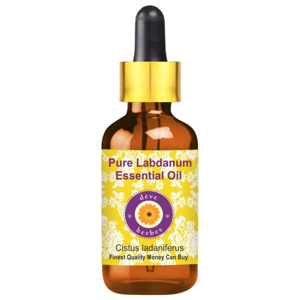 Deve Herbes Pure Labdanum Essential Oil (Cistus ladaniferus) Natural ...