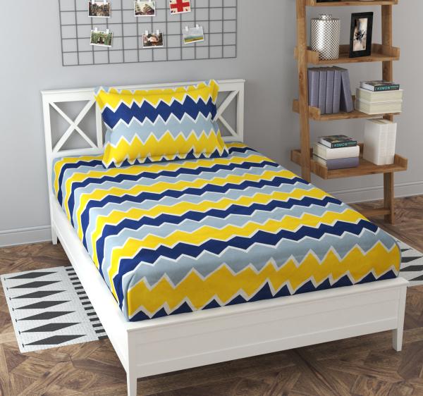 Lopunny Classic Collection 144 TC Glace Cotton 90x60 In Wave Single ...