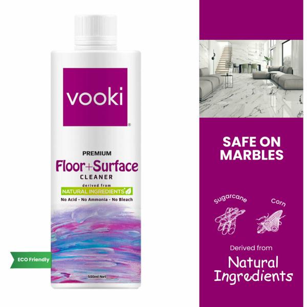Vooki Ecofriendly Toilet bowl Cleaner & Surface Cleaner, Green ...