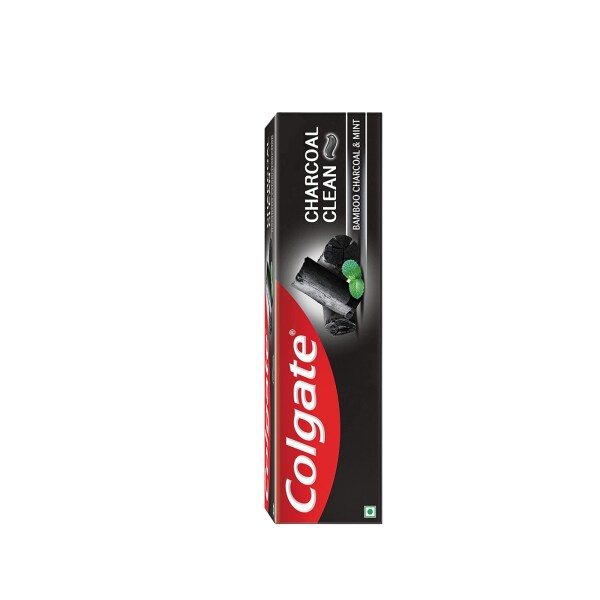 Colgate Charcoal Clean Toothpaste, Bamboo Charcoal and Mint (Black Gel ...