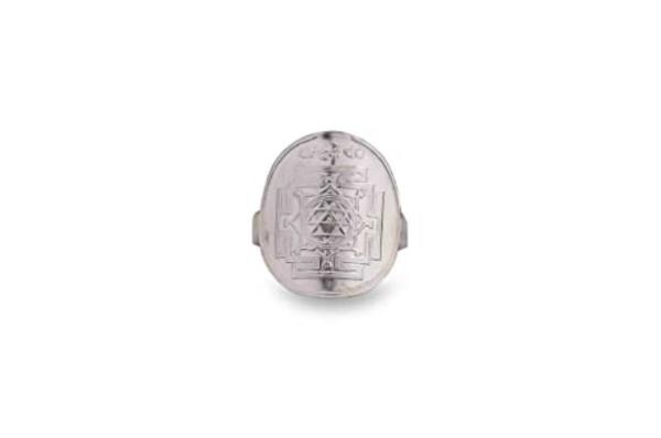 Rudra centre Shree Durga Yantra Ring - JioMart