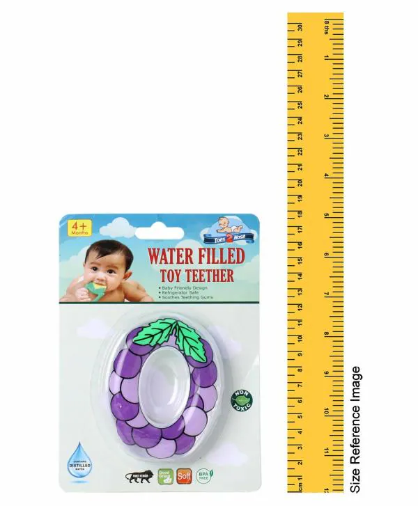 Purple Grape Shape Water-Filled Toy Teether - JioMart