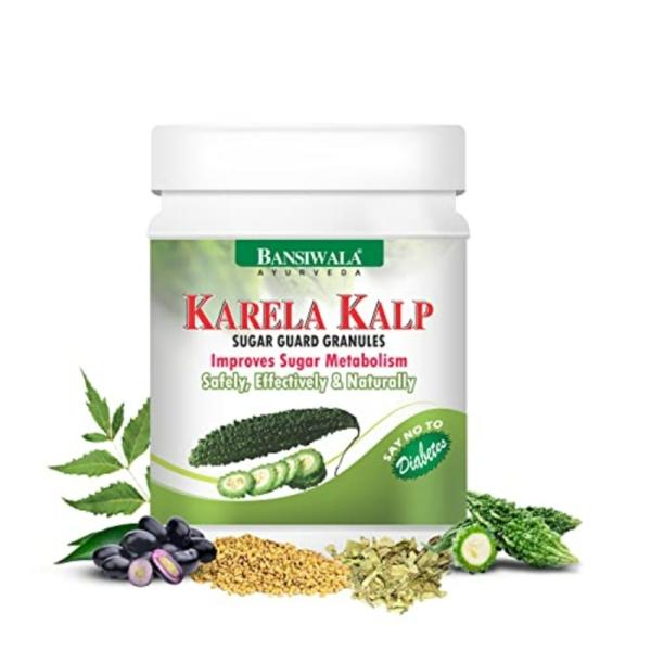 Bansiwala Karela Kalp Ayurvedic Blood Sugar Control Granules Supplement ...