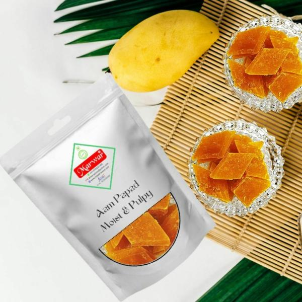 Marwar Aam Papad (Moist, Pulpy, Fresh and Khatta Meetha Premium Mango ...