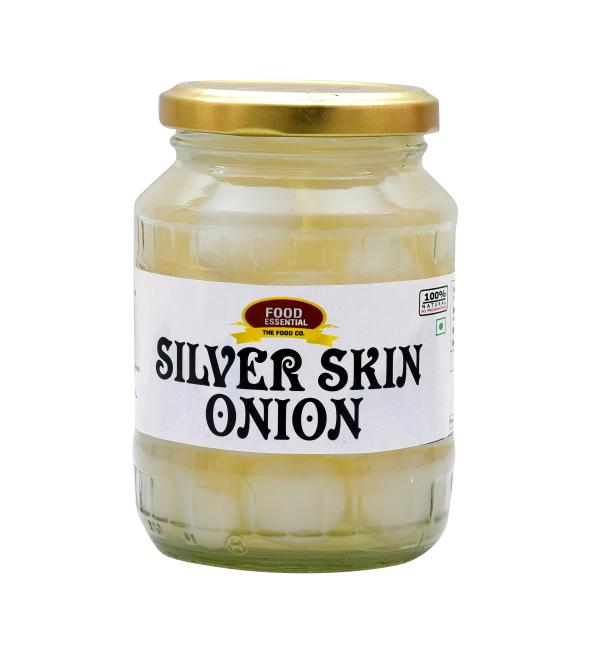 Food Essential Silver Skin Onions 700 gm. - Pack of 2 (350 gm. each ...