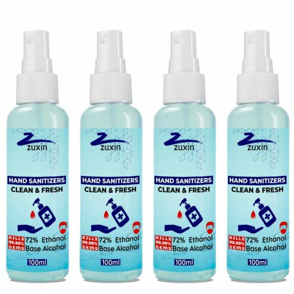 ZUXIN Liquid Based Hand Sanitizing Rub with 80% Alochol Content Hand ...