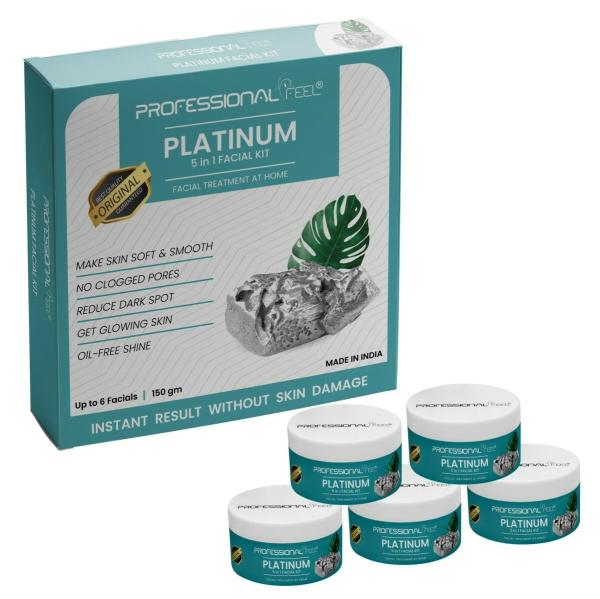 Professional Feel Platinum Beauty Parlour Facial Kit For Women & Men ...