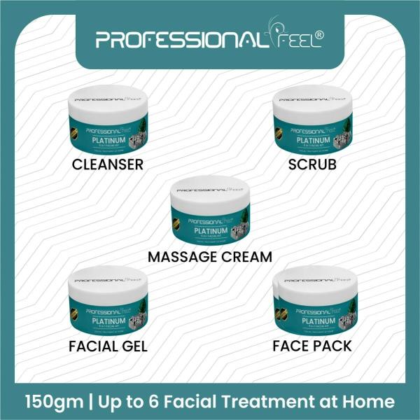 Professional Feel Platinum Beauty Parlour Facial Kit For Women & Men ...
