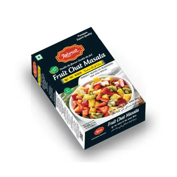 Rehmat Fruit Chat Masala Powder, All Natural, Herbs & Salts Spice ...